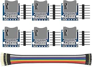 Amazon.com: WWZMDiB 6 Pcs Micro SD TF Card Adapter Mini Reader Module 3 ...