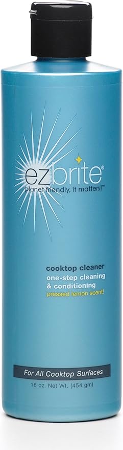 Amazon.com: EZ Brite Glass and Ceramic Cooktop Cleaner and Conditioner ...