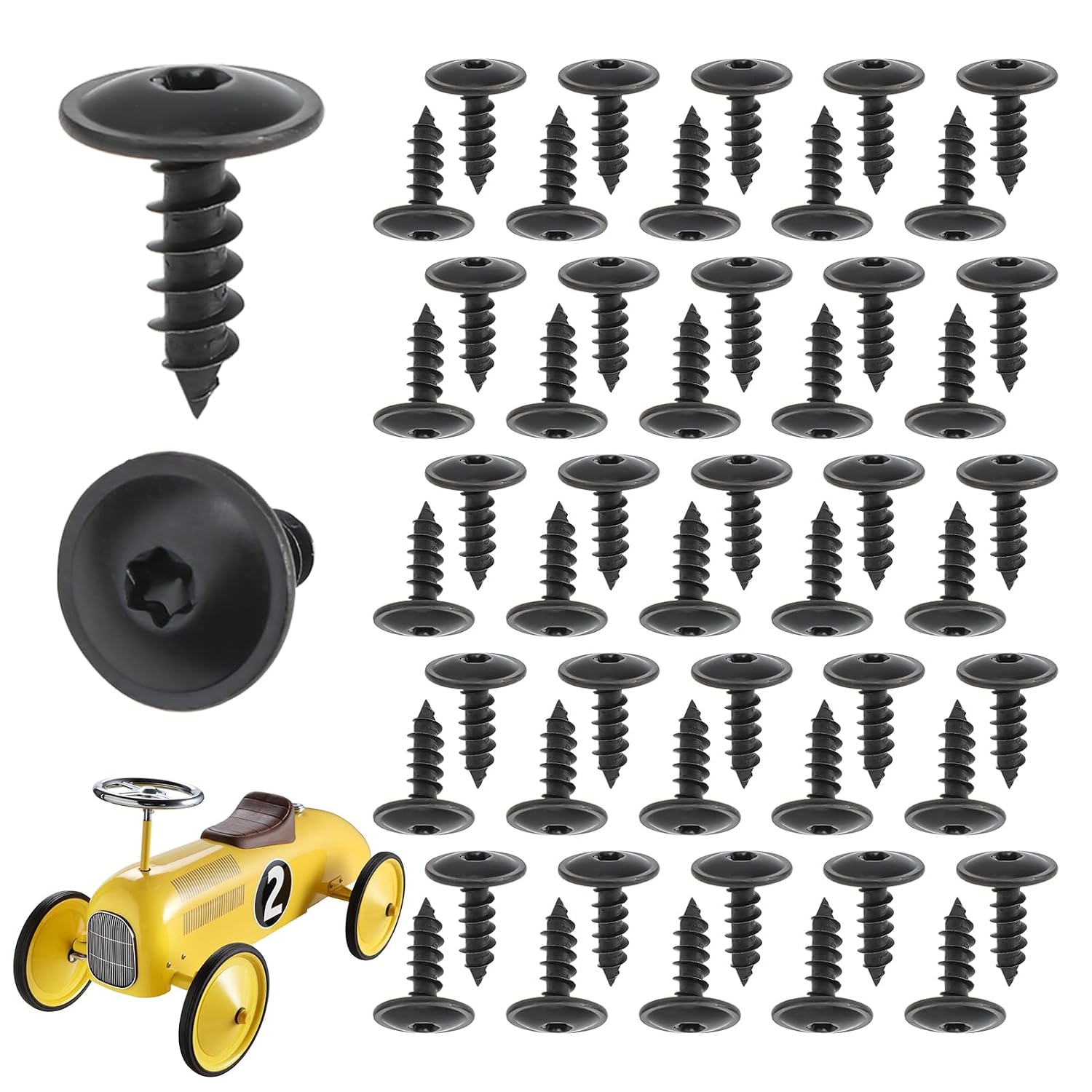Self Tapping Screws Miunpri, M5 x 16 mm Body Screws, Self-Tapping ...