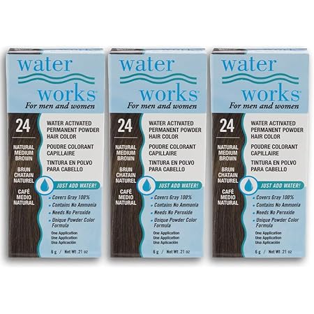 Amazon.com : Permanent Powder Hair Color Natural Medium Brown ...