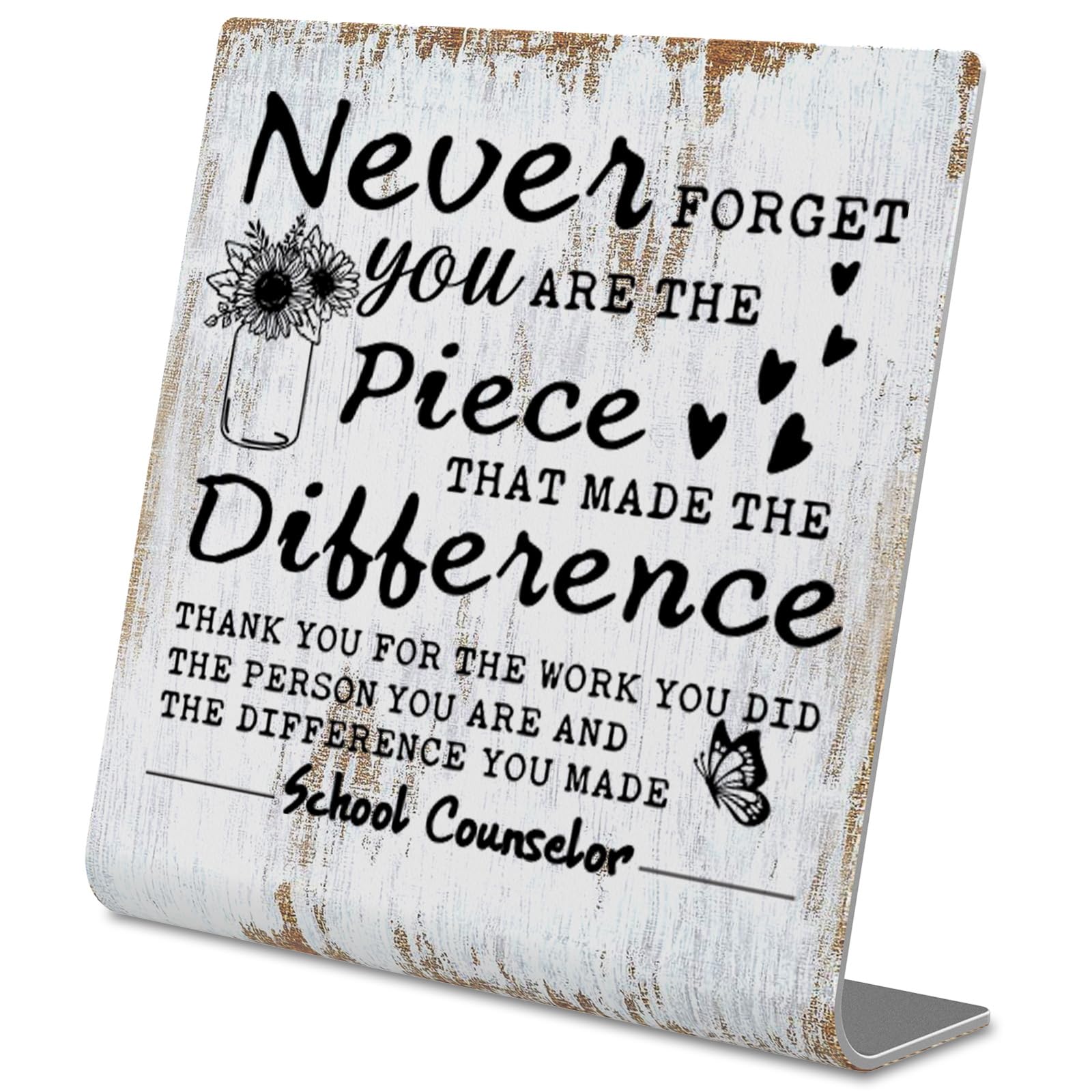 Counselor Appreciation Gift Printable School Counselor Thank You Card ...