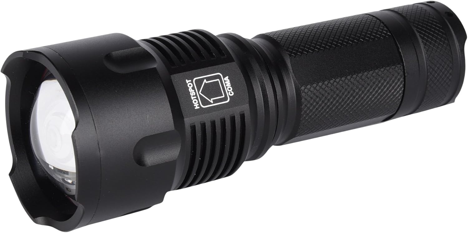 800 Lumens Tactical Flashlight AA Cree Xml2 LED Zoomable COMPACT High 5 ...