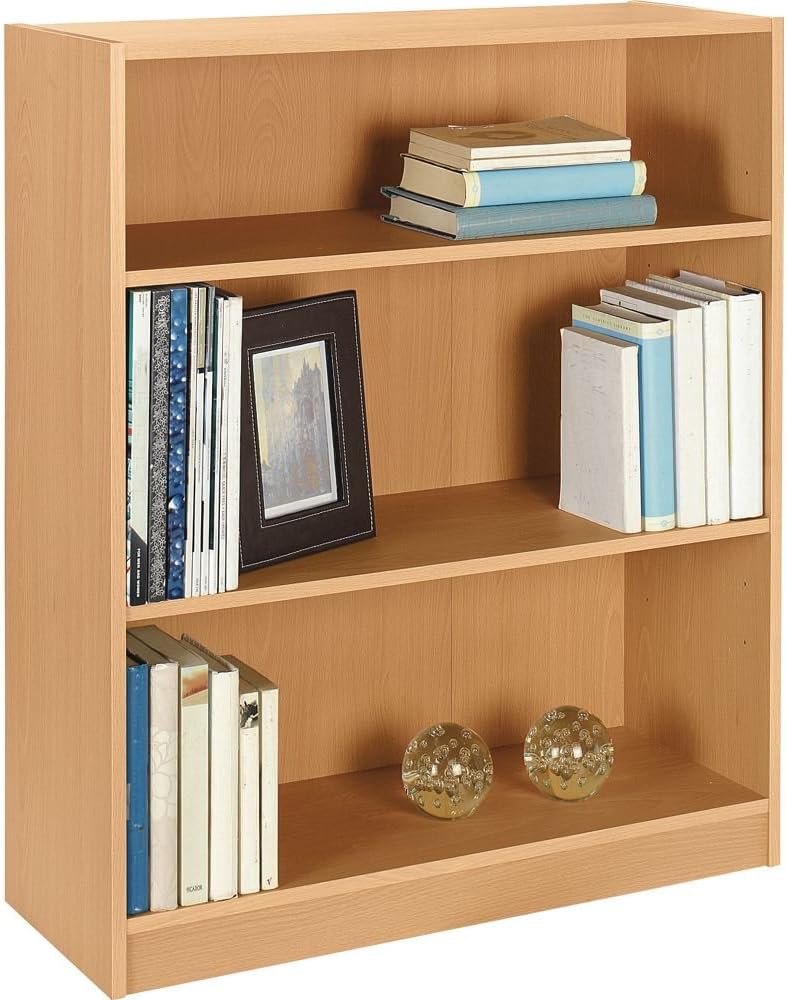 Amazon.com: Maine Small Extra Deep Bookcase - Beech Effect