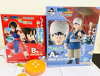 Amazon.co.jp: Ichiban Kuji Dragon Bo Ru A Prize Son Goku B Chichi ...