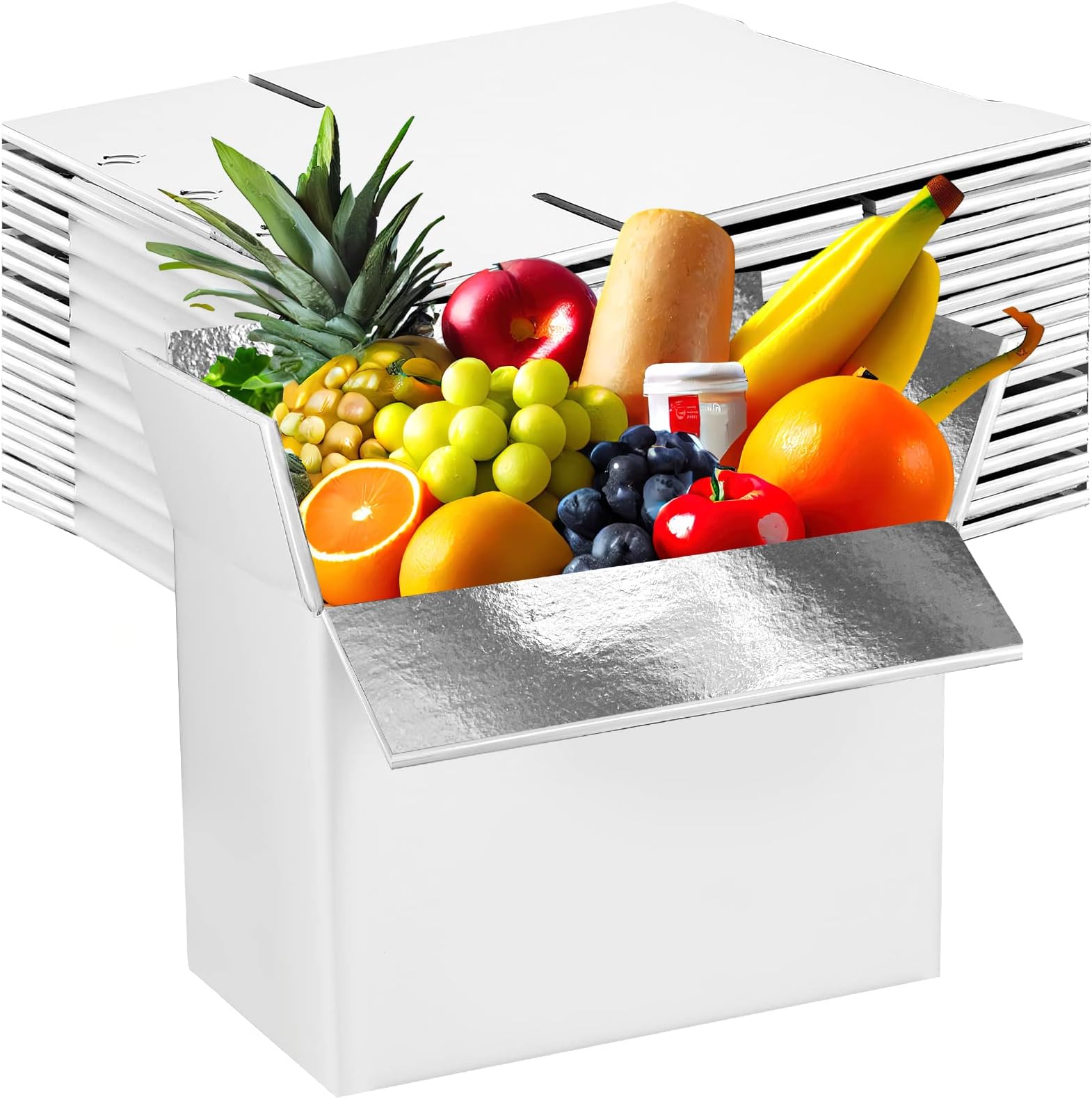 Amazon.com : Insulated Shipping Box Cold Chill Double Insulated Carton ...