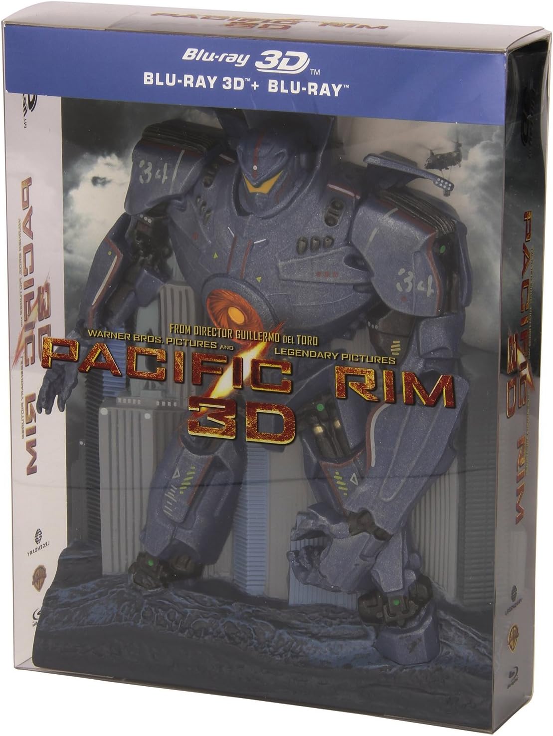 pacific rim (ultimate collector's edition) (2 blu-ray + 1 blu-ray 3d ...