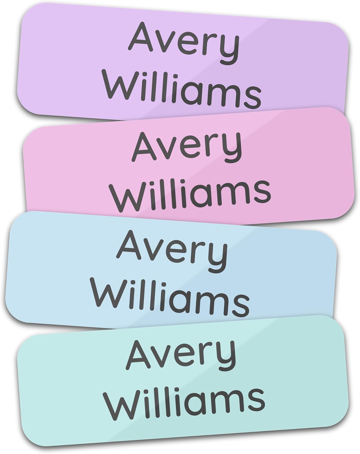 Amazon.com : Personalized Kids' Name Labels (60 Labels) Custom Name Tag ...
