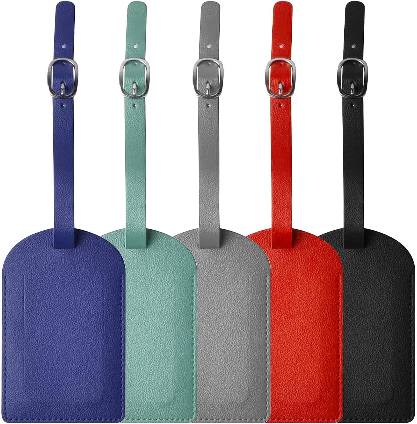 Targhetta Valigia, 5 Pezzi Porta Etichette Valigia, Etichette Valigia ...