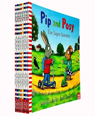 Amazon.com: Pip And Posy Book Collection: 9781788008310: Axel Scheffler