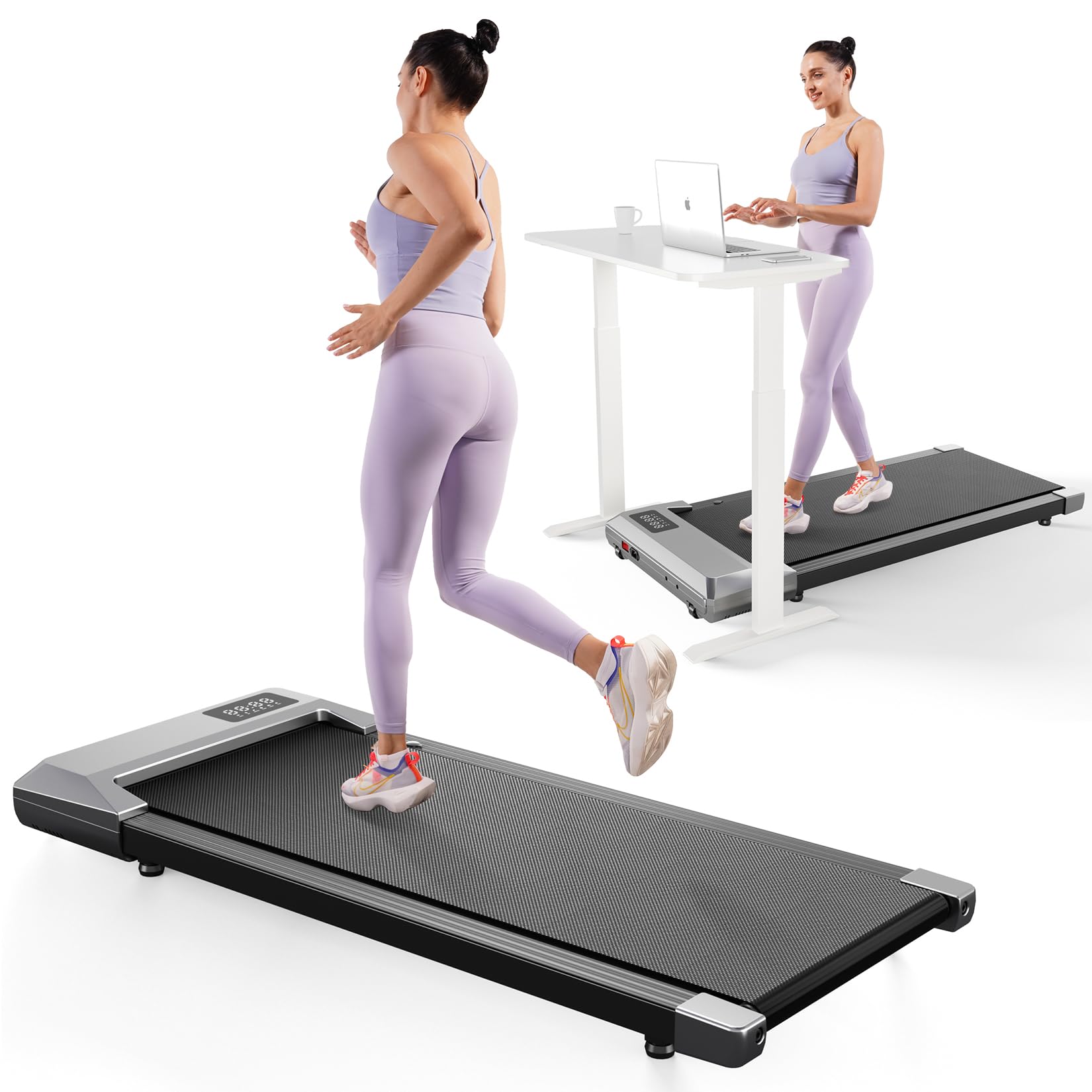 Snapklik.com : DeerRun Walking Pad, 2025 Smart Under Desk Treadmill, Treadmills For Home/Office ...