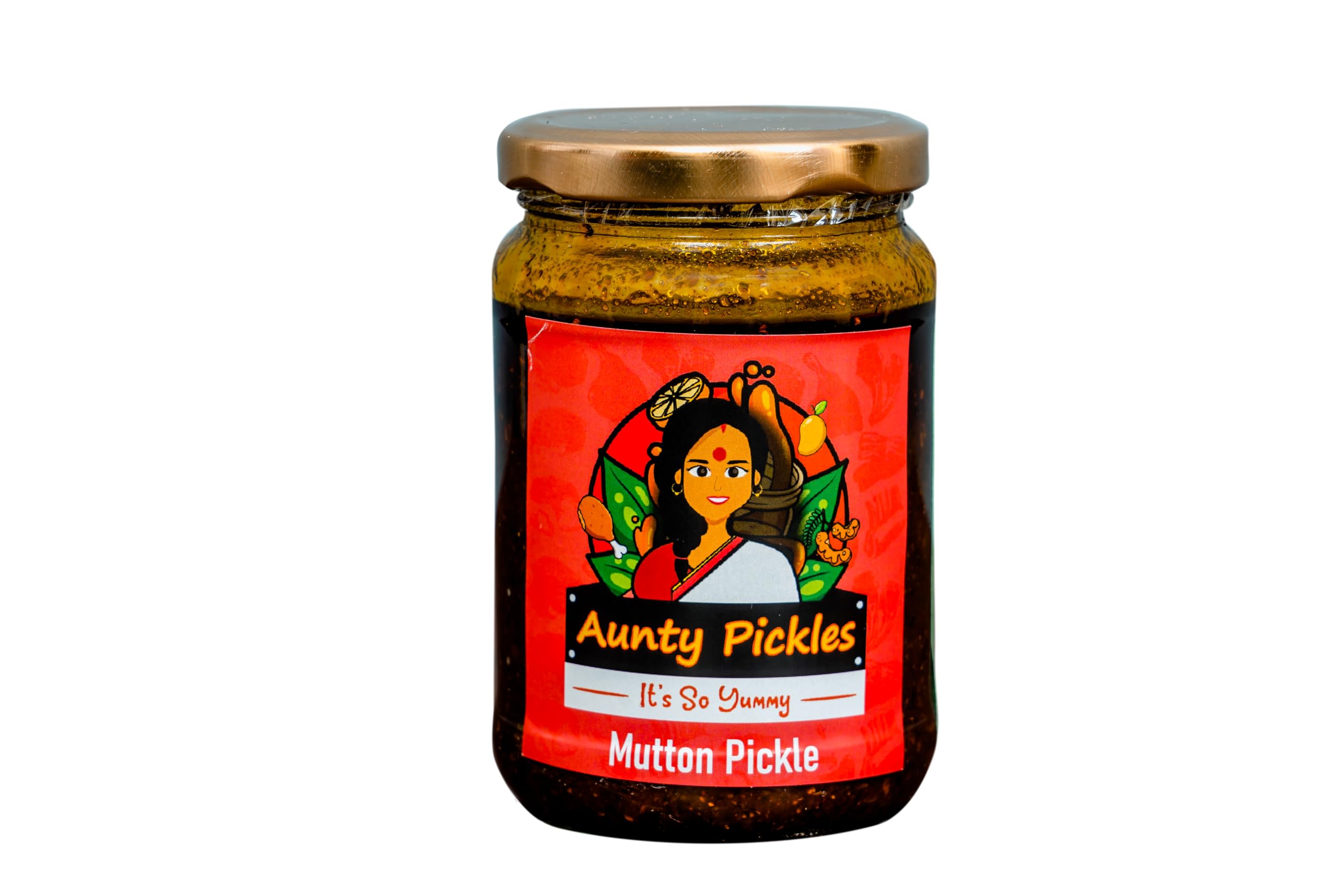 AUNTY PICKELS Mutton Pickle | Spicy And Non-Vegetarian - 1000 Grams ...