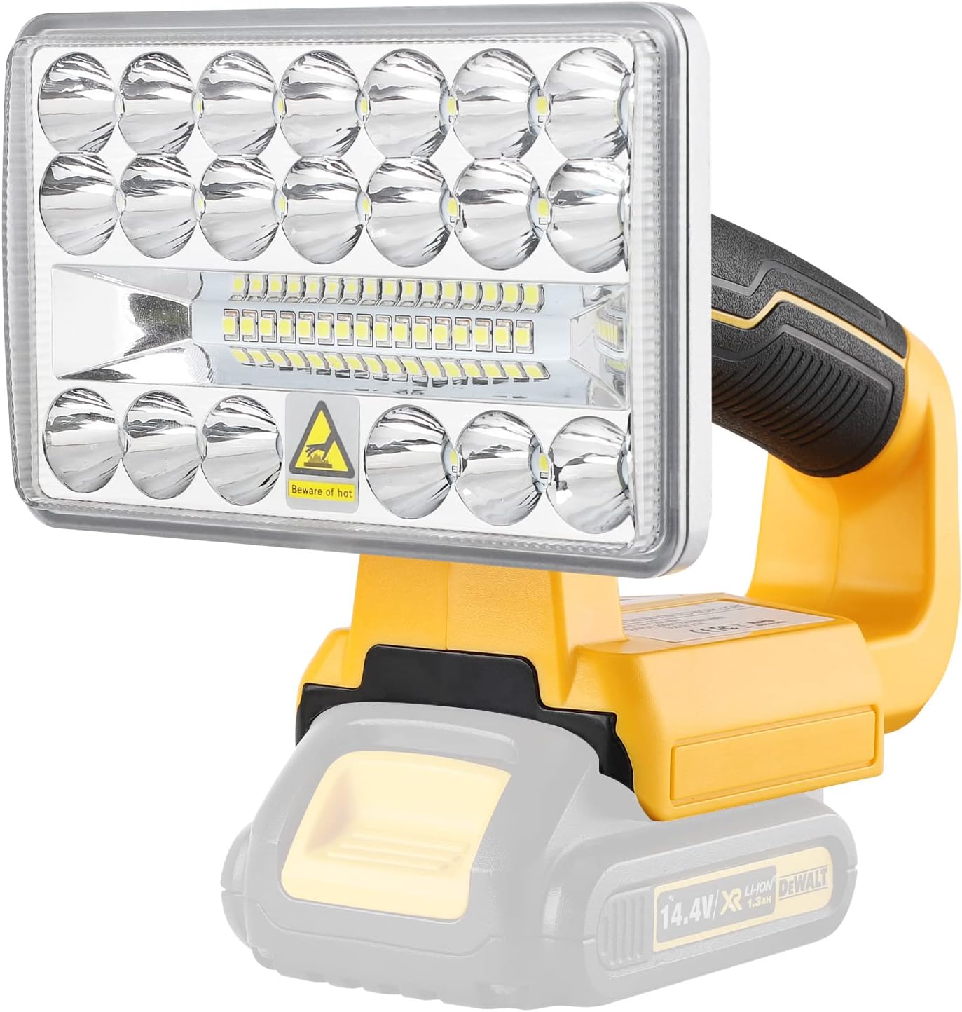 for Dewalt 20V Max LED Work Light, Hiesuan 18W 2000LM for DeWalt ...