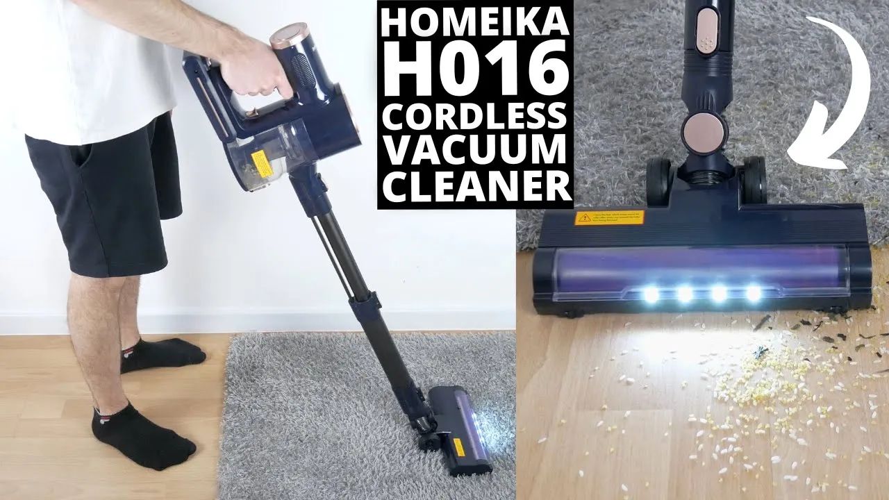 Watch A Big 1.5L Dust Cup Cordless Vacuum Cleaner! Homeika H016 REVIEW ...