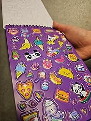 Amazon.com: Fashion Angels 500+ Puffy Stickers Sticker Book - 30 Pages ...