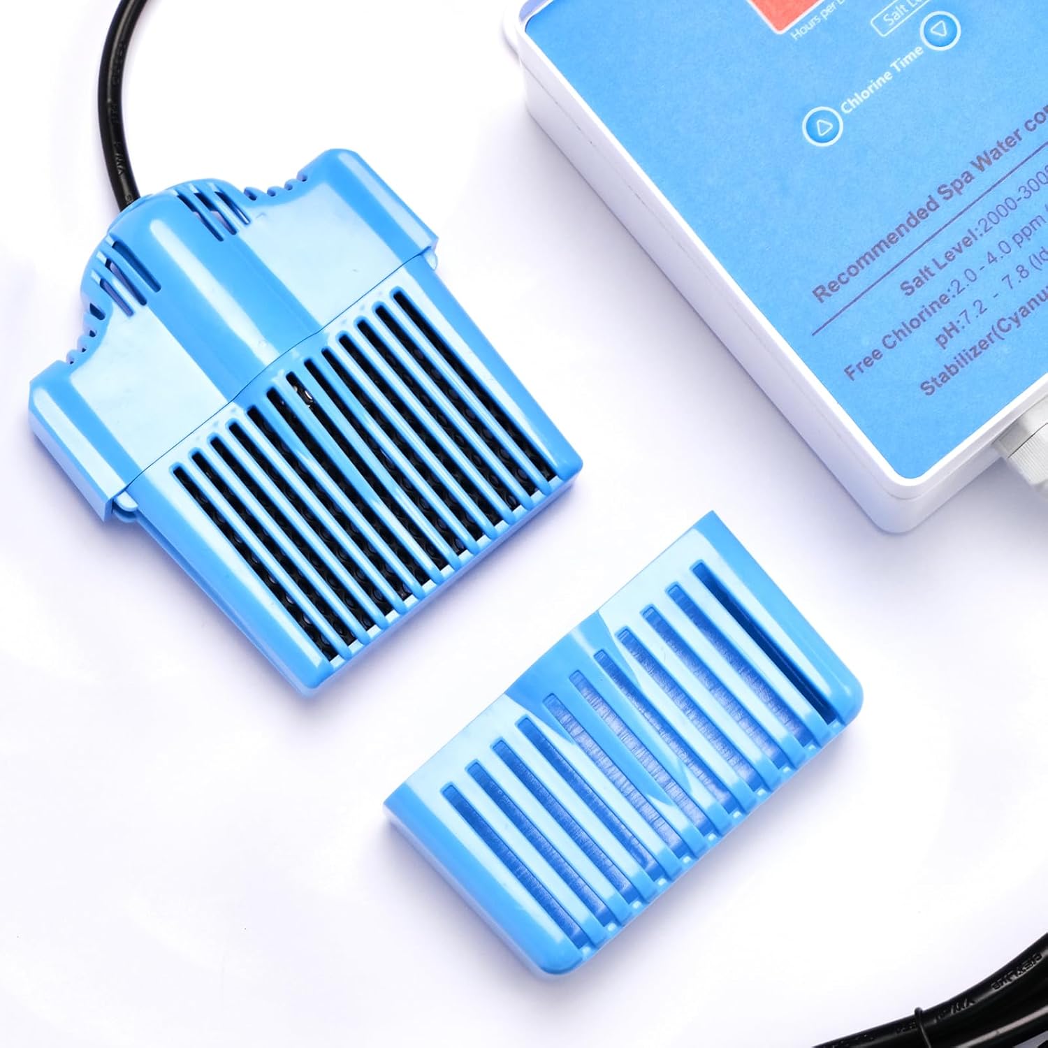 Amazon.com: Hot Tub Salt System Conversion kit Drop-in Salt Chlorine Generator for Swim Spas and ...