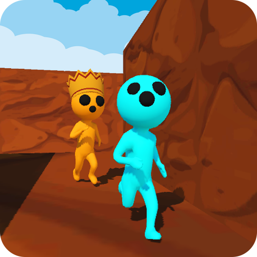 Hide n Seek Orange and Blue Stickman - App on Amazon Appstore