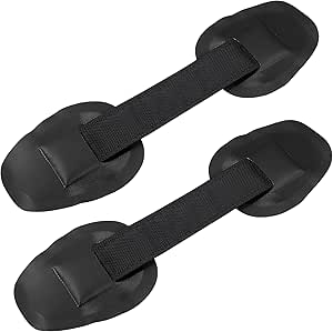 Amazon.com: X AUTOHAUX 2pcs Universal PVC Strap Handle Patches Carry ...