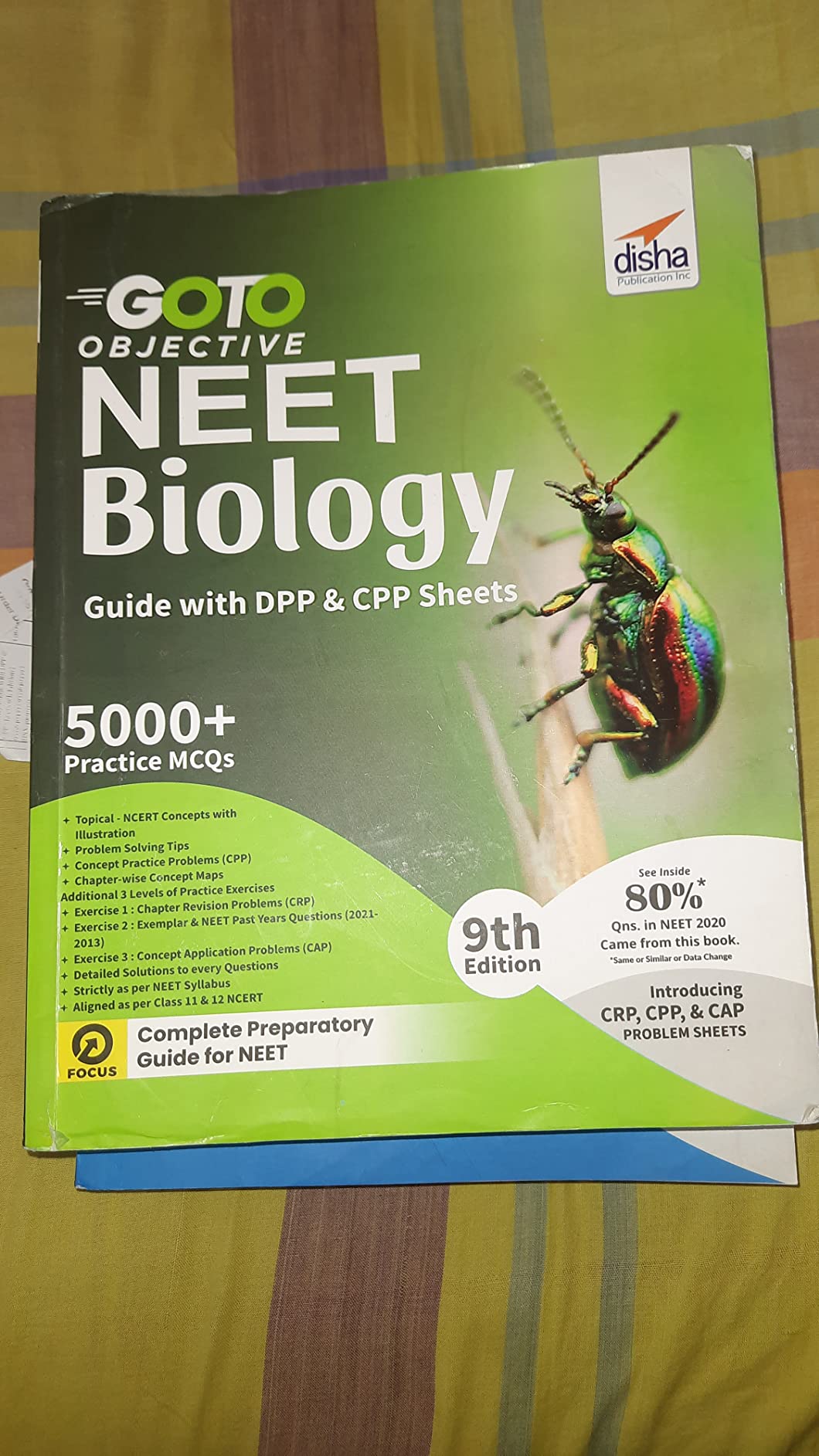 GO TO Objective NEET Biology Guide with DPP & CPP Sheets 9th Edition ...
