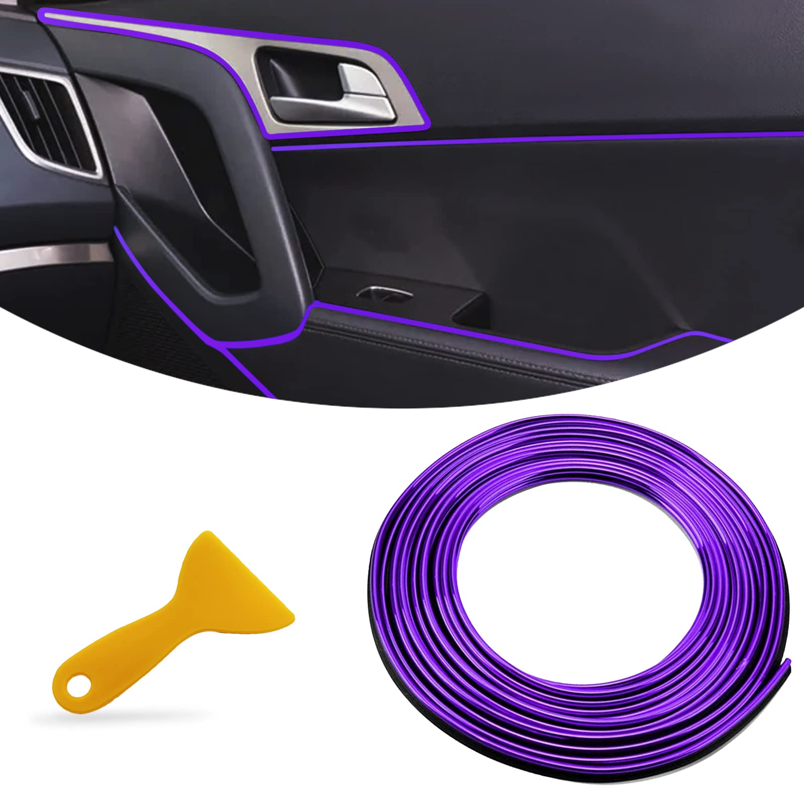 Snapklik.com : Car Interior Moulding Trim, Universal 32.8ft/10m Car ...