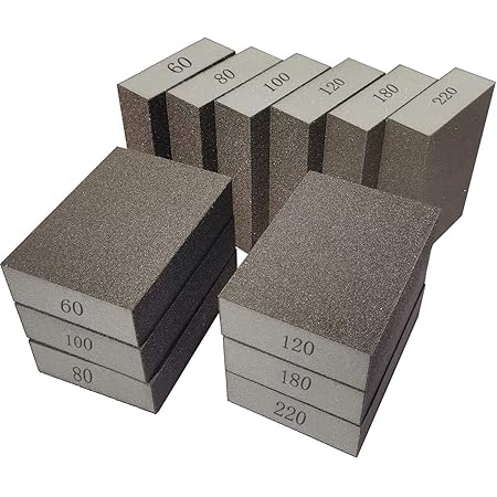 3M Softback Sanding Sponge 02606, 4 1/2 x 5 1/2 in, 20 Pack, Medium ...