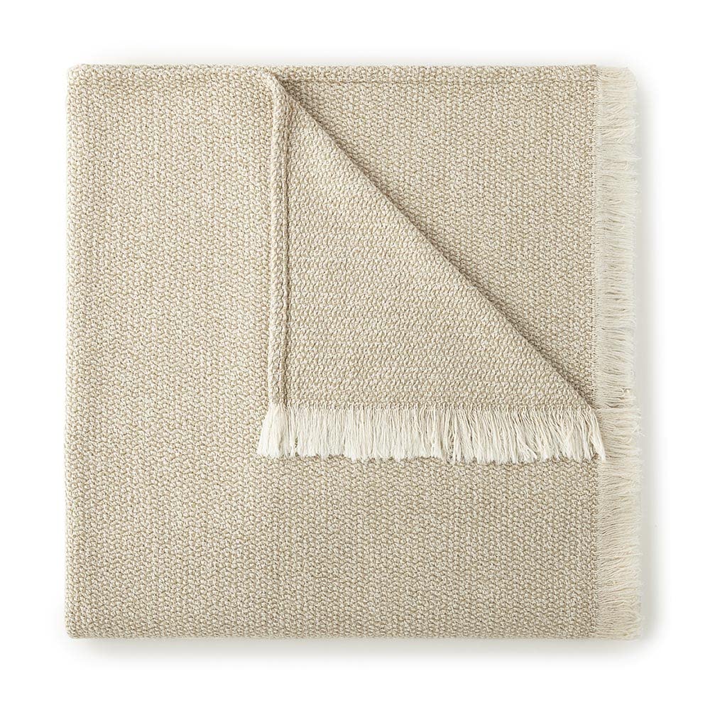 Amazon.com: Peacock Alley Santa Fe Throw - Reversible Luxury Throw ...