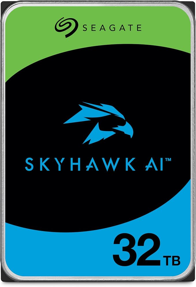 Amazon.com: Seagate Skyhawk AI 32TB Video Internal Hard Drive HDD – 3.5 ...