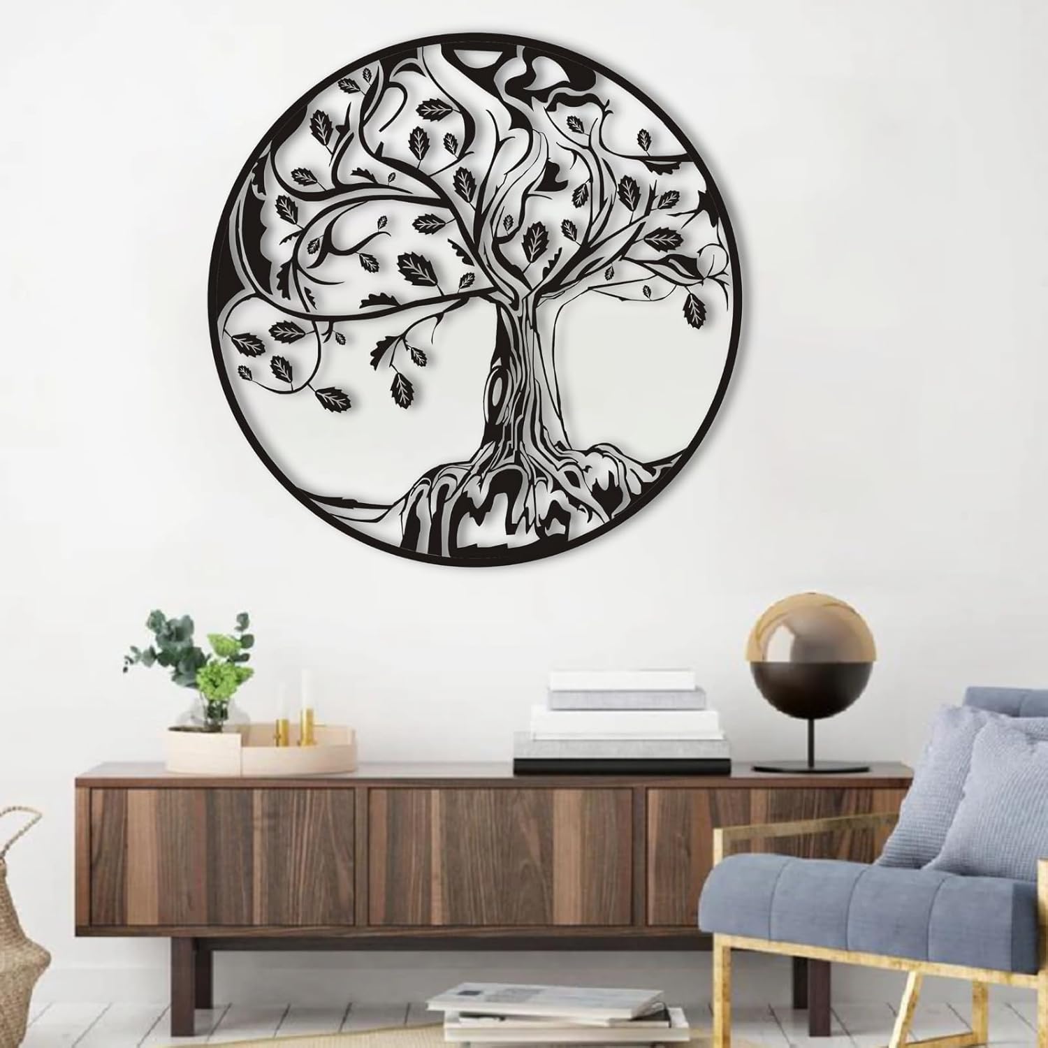 Amazon.com: Tree of Life Wall Art, Tree of Life Metal Wall Art, Tree ...