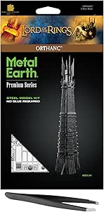Amazon.com: Metal Earth Premium Series Lord of The Rings Orthanc 3D ...