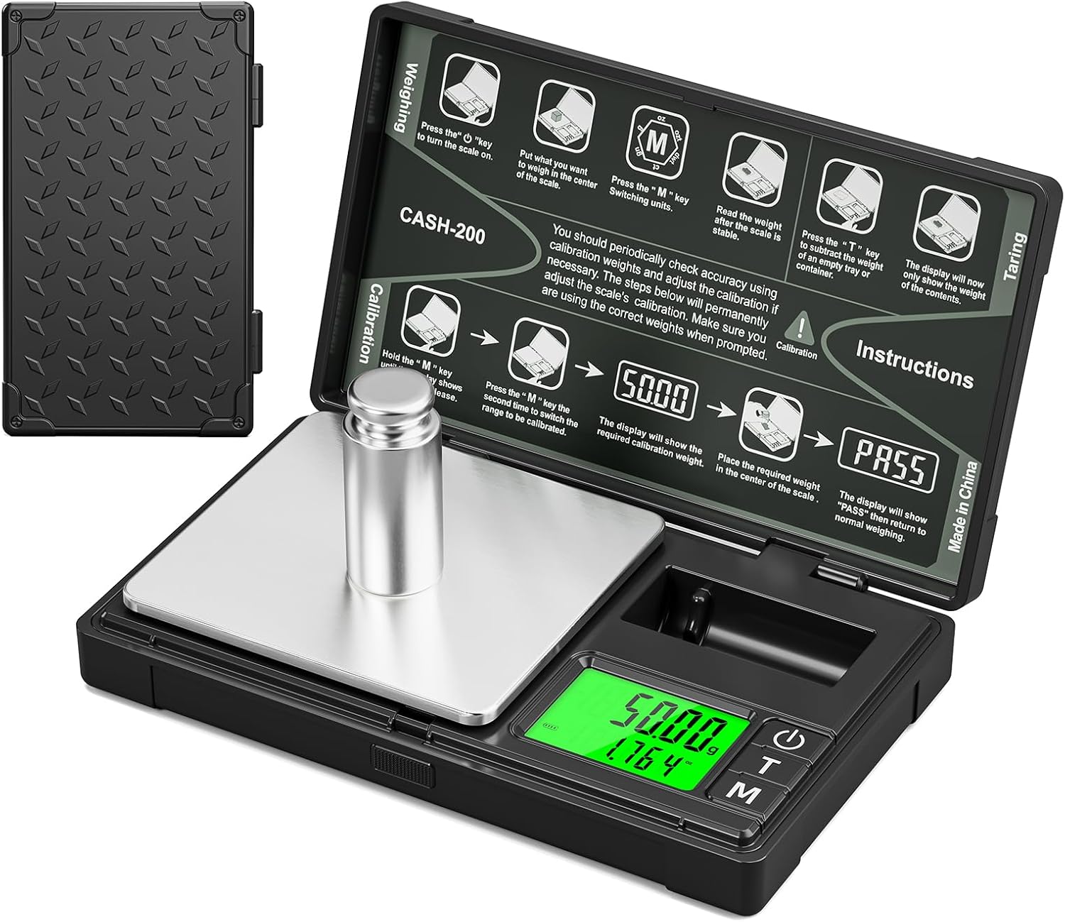 Amazon.com: Mini Gram Weigh Scale, Minimum Accuracy of 0.01g, Digital ...
