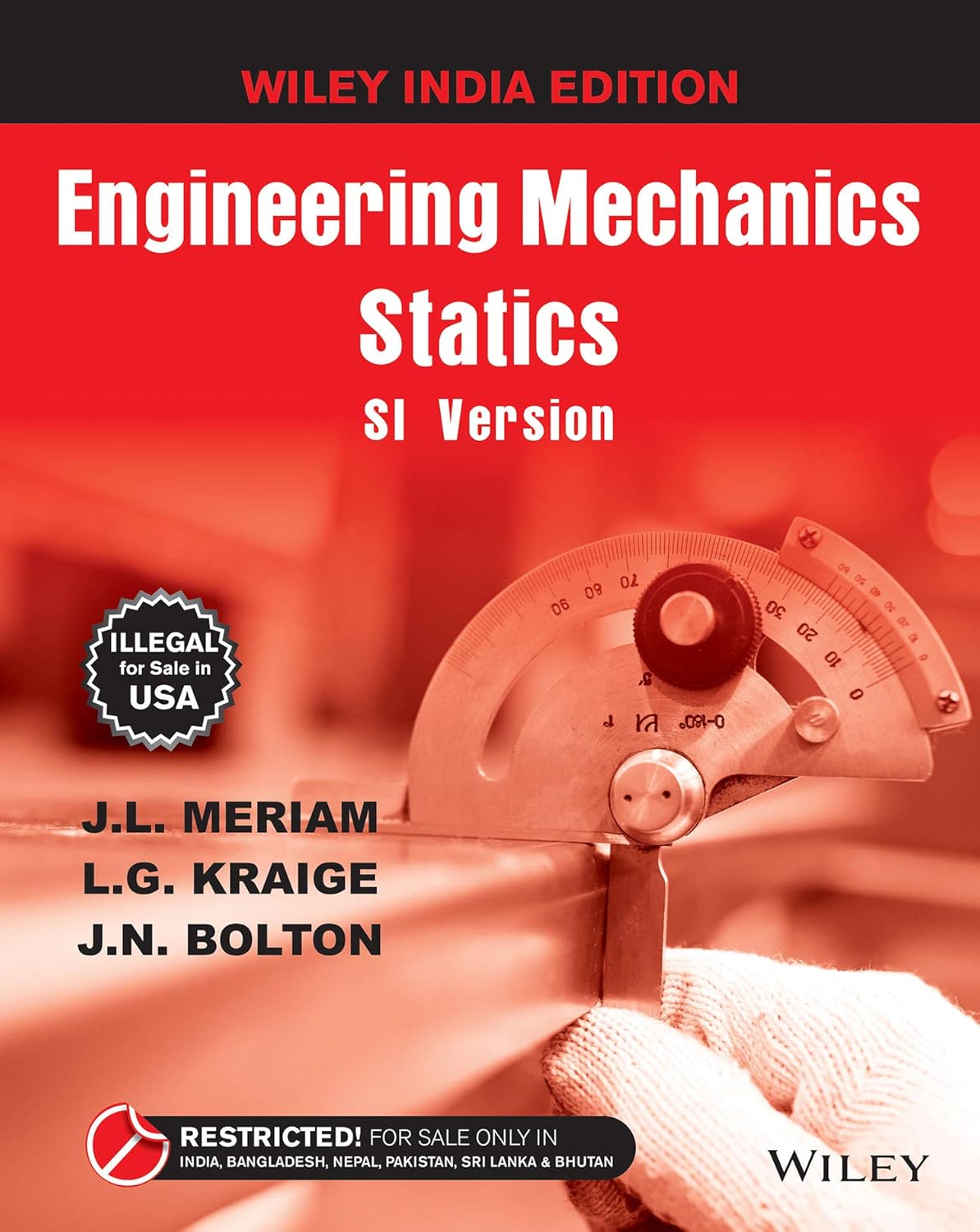 Engineering Mechanics : Statics Si Version: J.L. Meriam: 9788126564033 ...