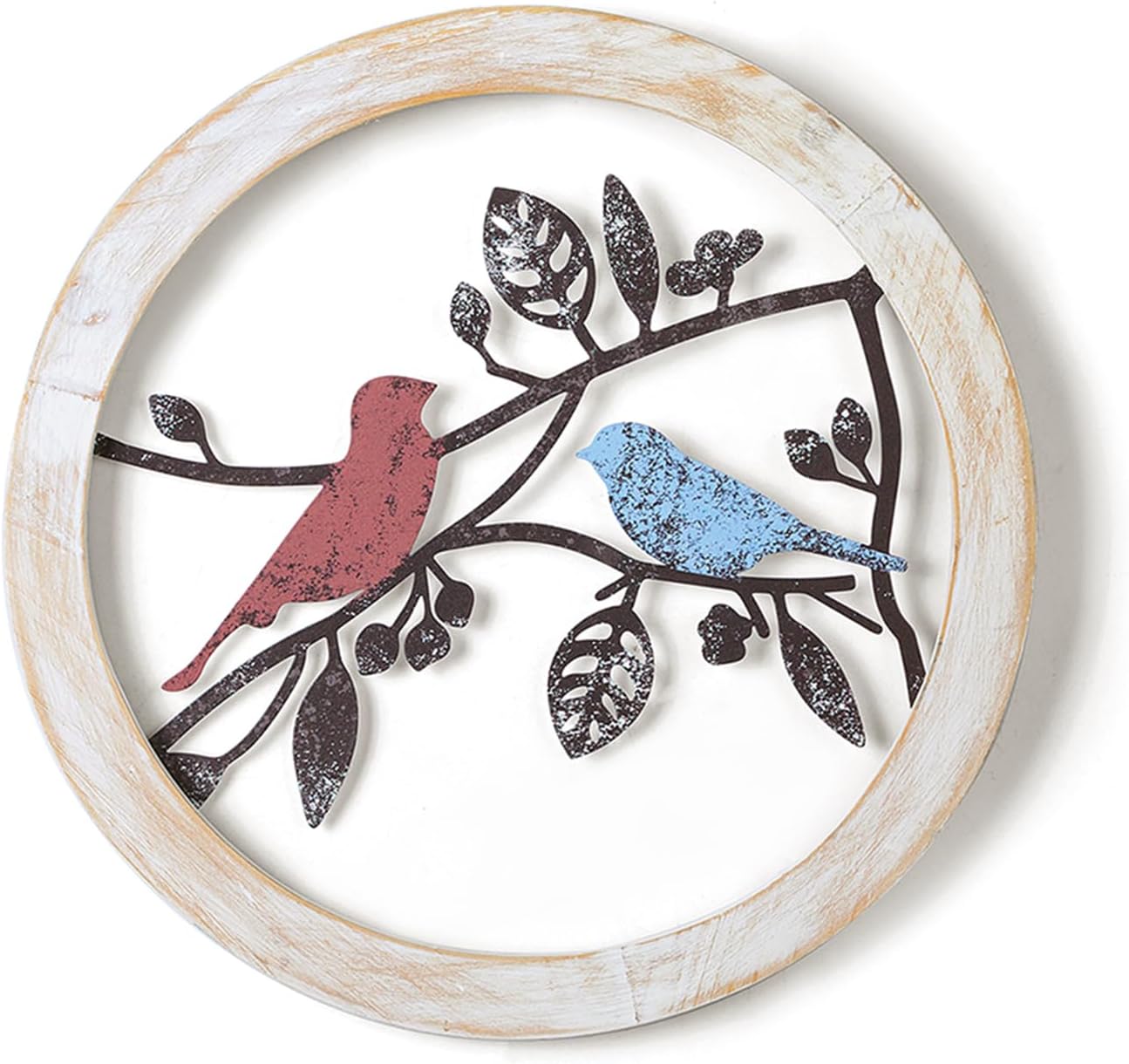Amazon.com: Walasis Bird Wall Decor Rustic - Farmhouse Wood Birds on ...