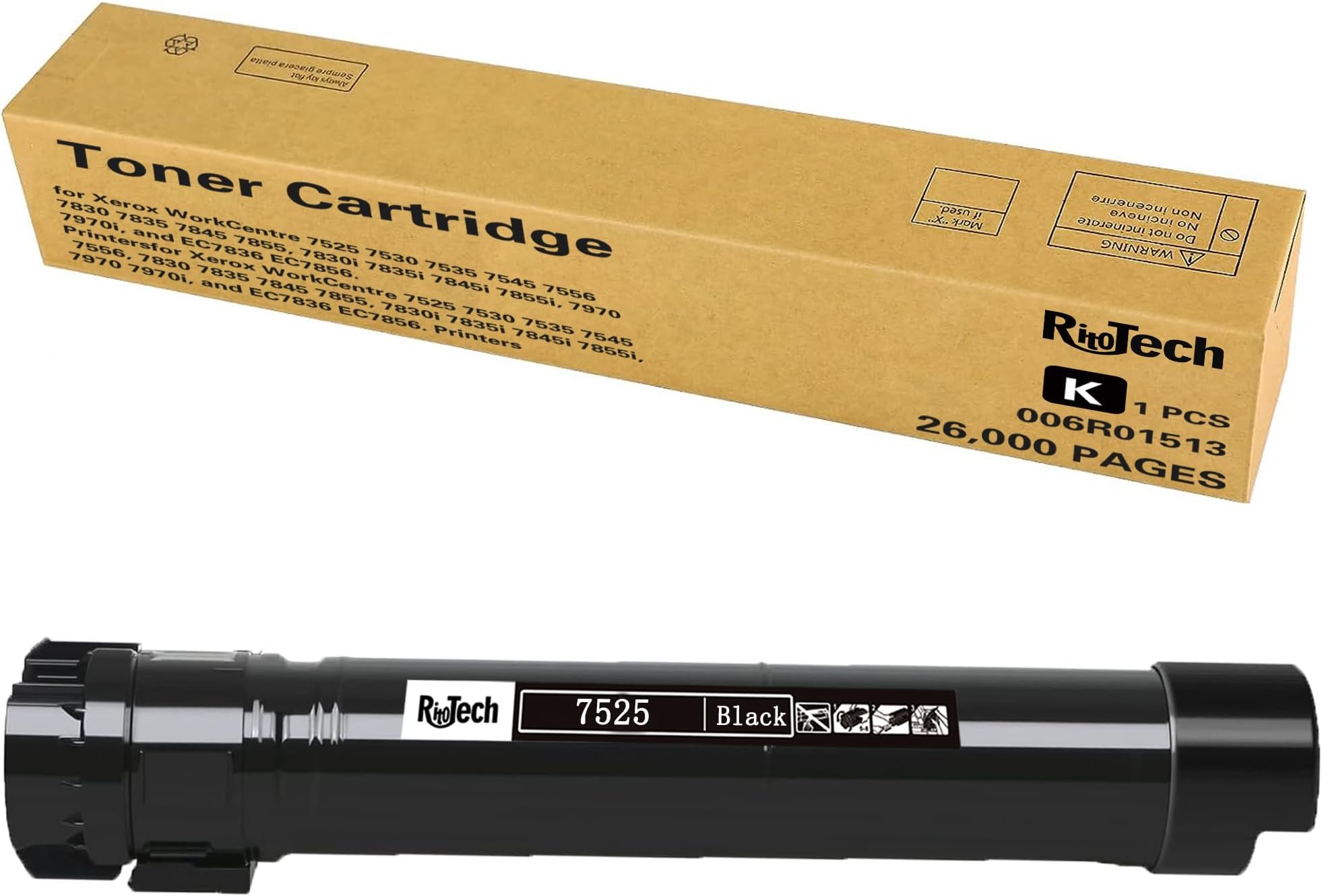 Amazon.com: RitoTech 006R01513 Toner Cartridge Replacement for Xerox ...