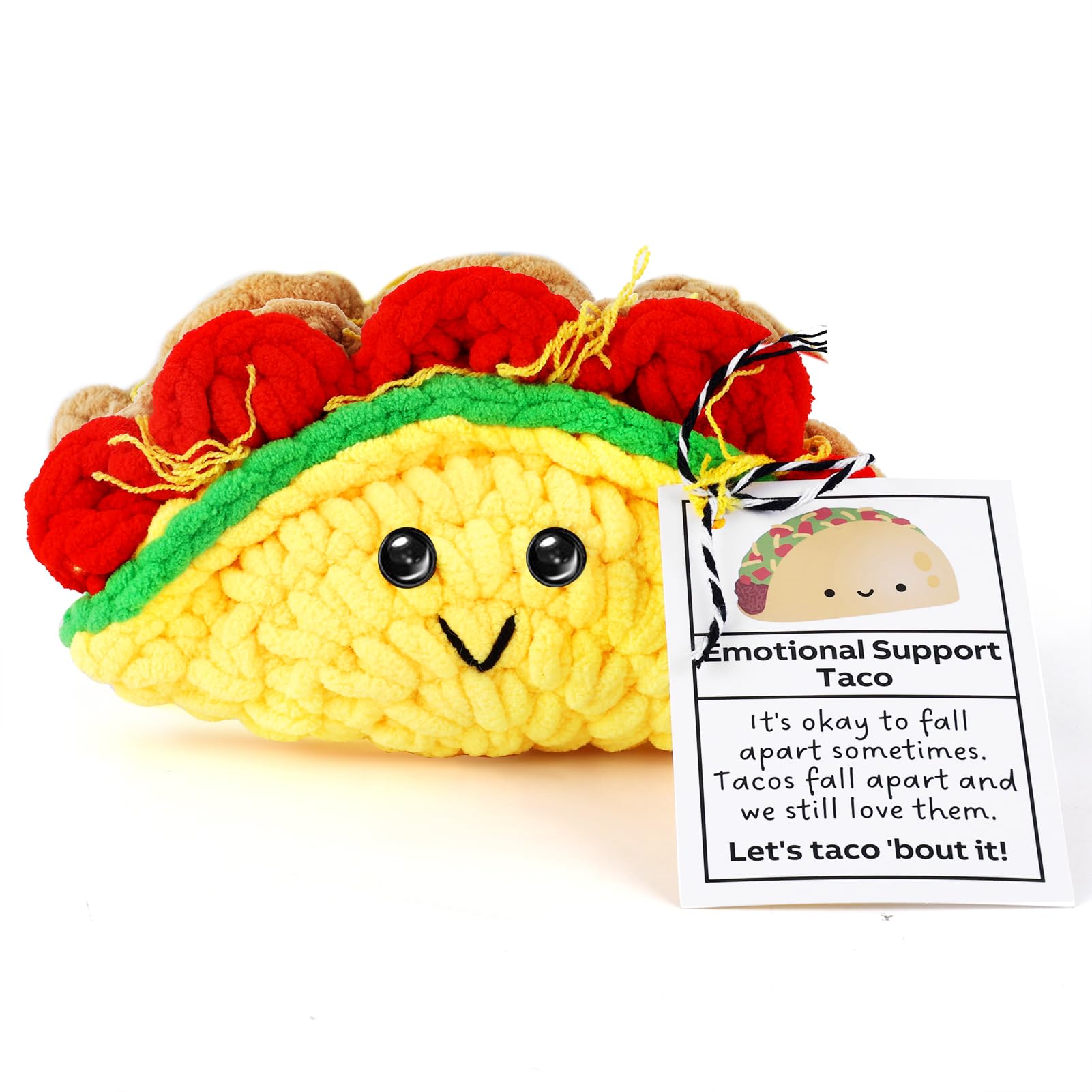 Amazon.com: Lestp Funny Gifts Women Positive Emotional Support Crochet ...