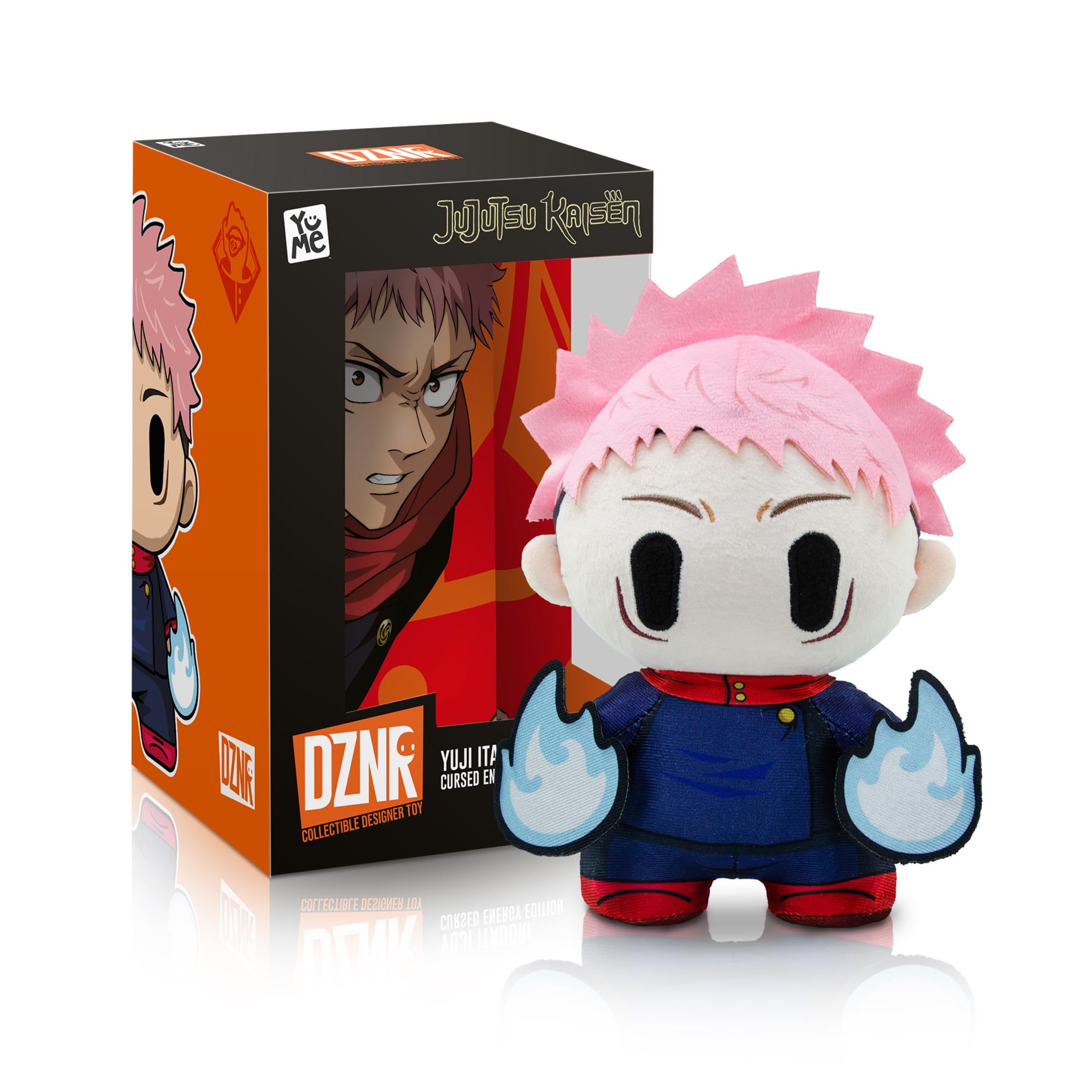 BANDAI Jujutsu Kaisen Merch Yuji Itadori Plush Toy | 19cm Freestanding ...