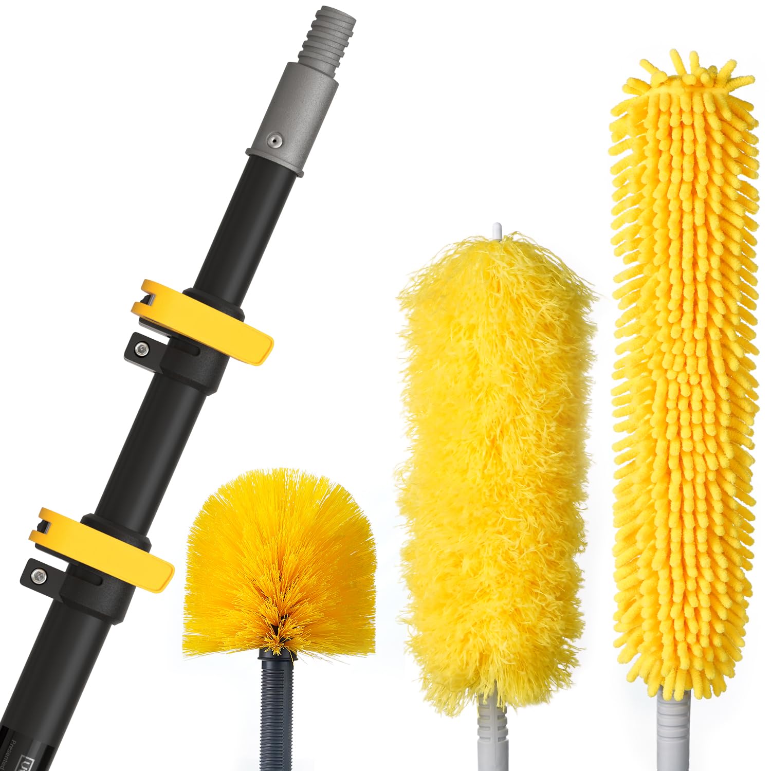 Amazon.com: UTOOL Multi Purpose Duster with Extension Pole Telescopic ...