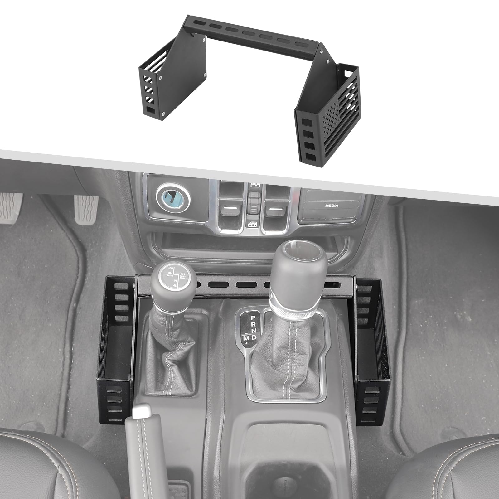 Amazon.com: Jimen for JL/JT Metal Gear Shifter Tray, Upgrade 5PCS ...