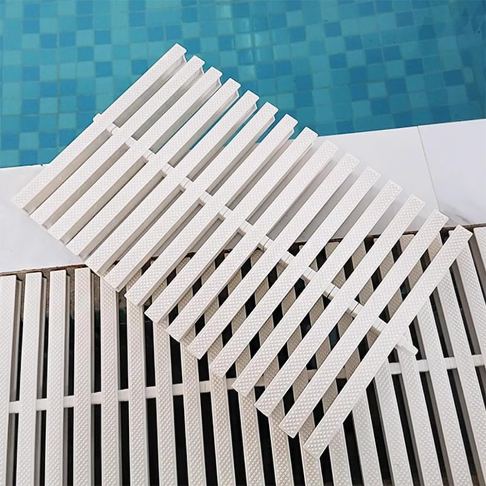 LoiYtrd Overflow Drainage Grate Swimming Pool Grille Drainage Ditch ...