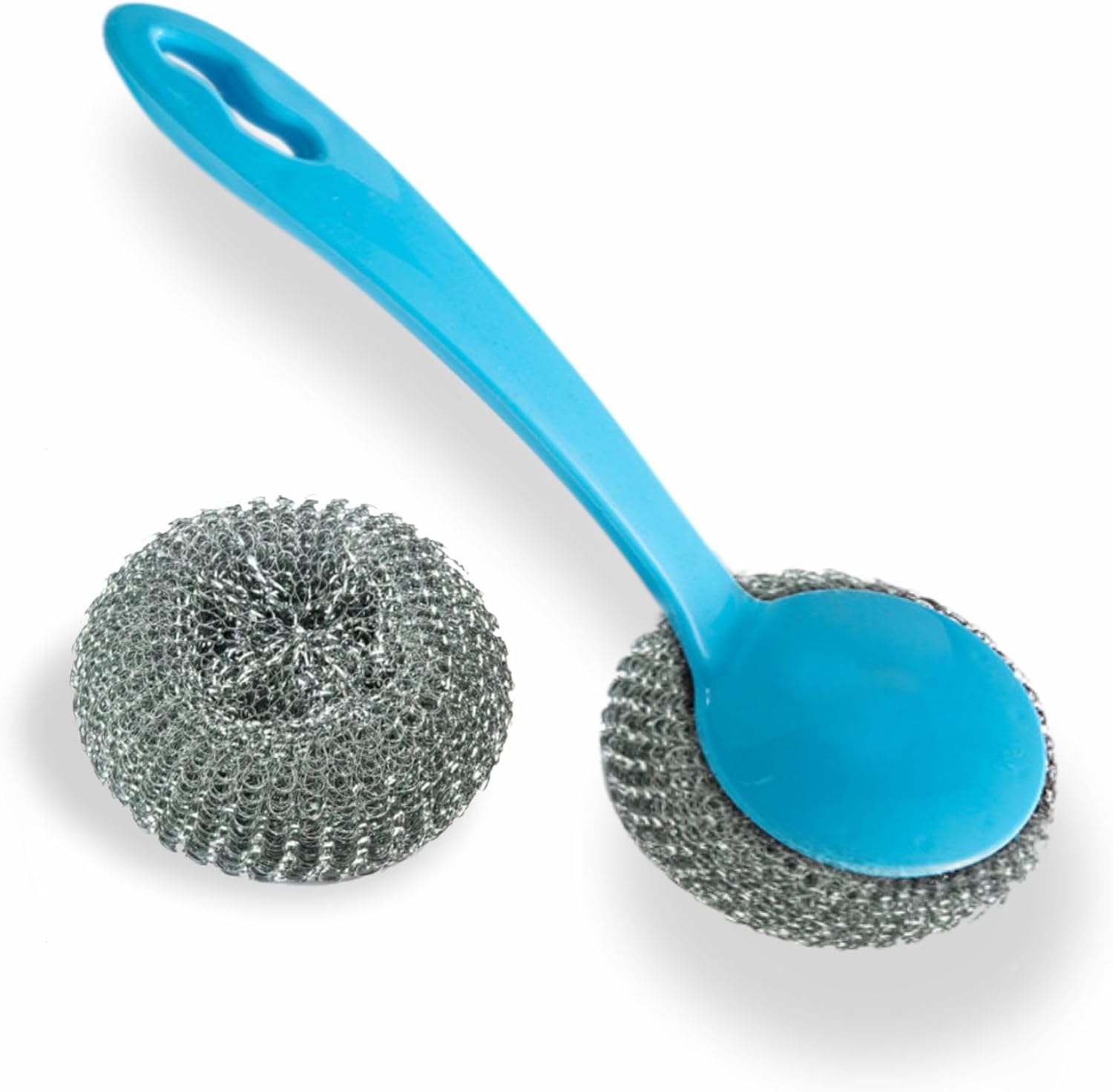 Scourer Brush Heavy Duty Stainless Steel Mesh Scourer Non Scratch ...