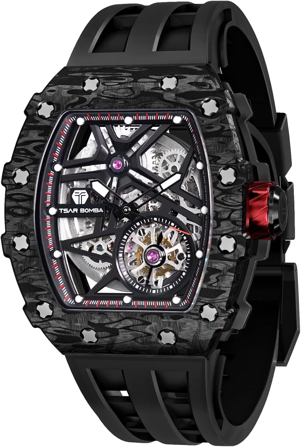 TSAR BOMBA Uhren Herren Armbanduhr Herren Luxus automatik Uhr Herren ...