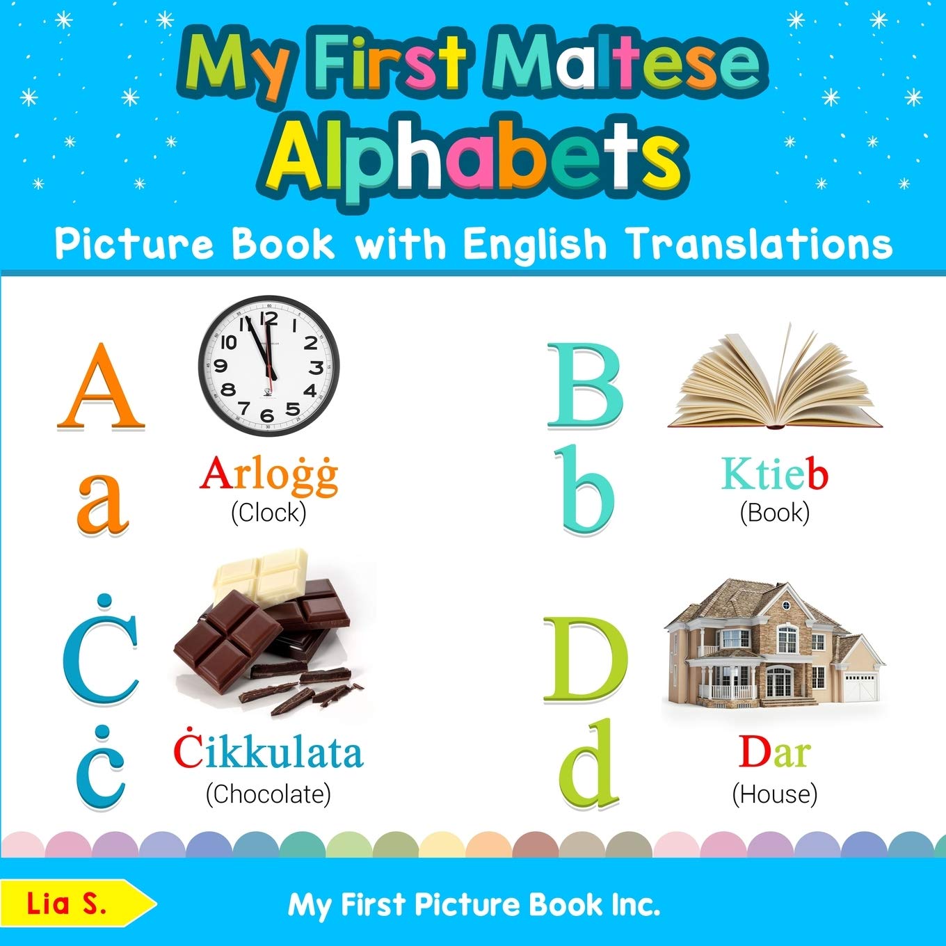 Amazon | My First Maltese Alphabets Picture Book with English ...