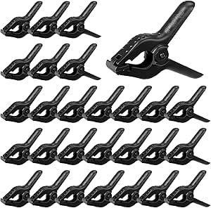 Amazon.com : 28 Pcs Winter Pool Cover Clips - Windproof Spring Clamps ...
