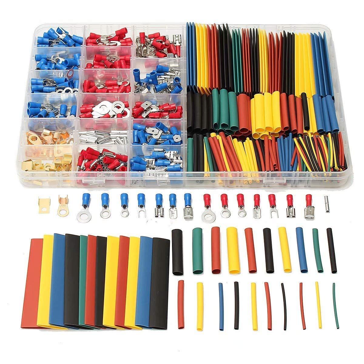 Terminal Crimp Connectors - 678Pcs Electrical Wire Crimping Set ...