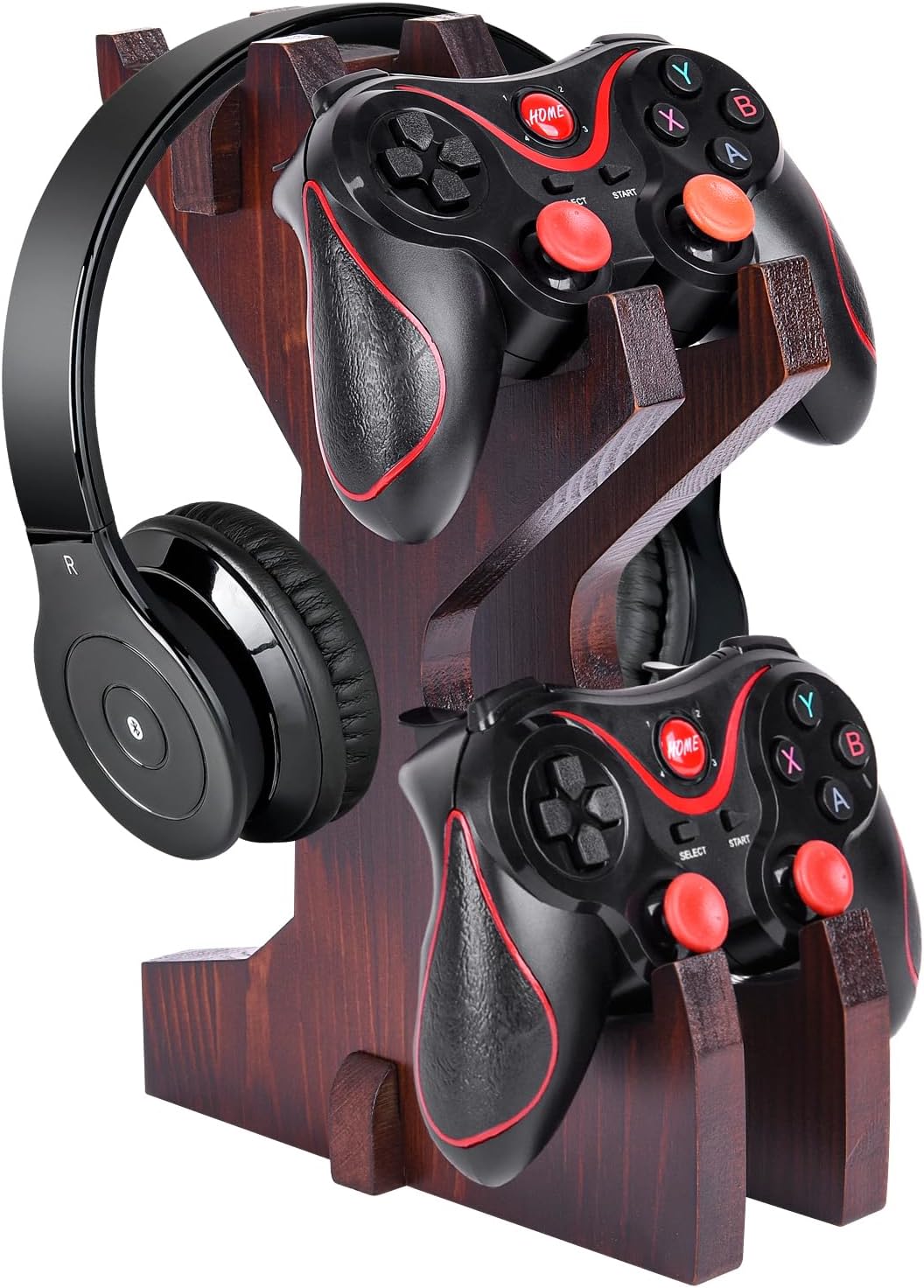 Amazon.com: PAP Products Wooden Controller Stand with Headphone Holder ...