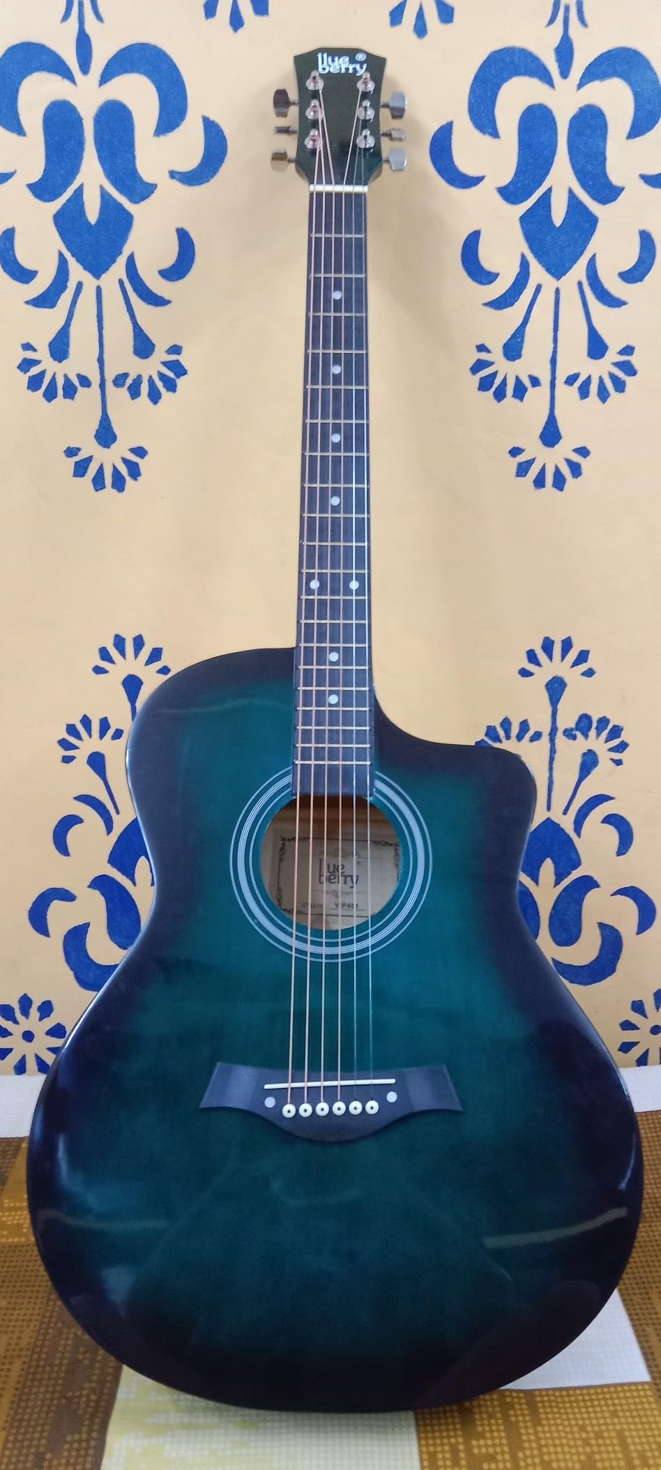 Blueberry, VIP-401, 40Inch TrussRod Acoustic Guitar Kit With 1 Bag, 1 ...