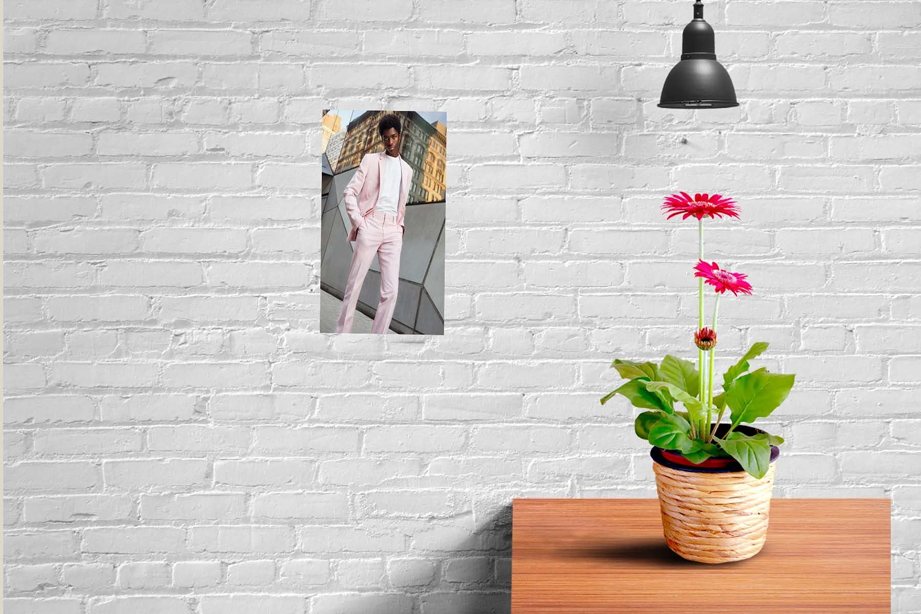 Buy Yellow Alley Alton Mason Sticker Poster|Famous Male Model Poster ...