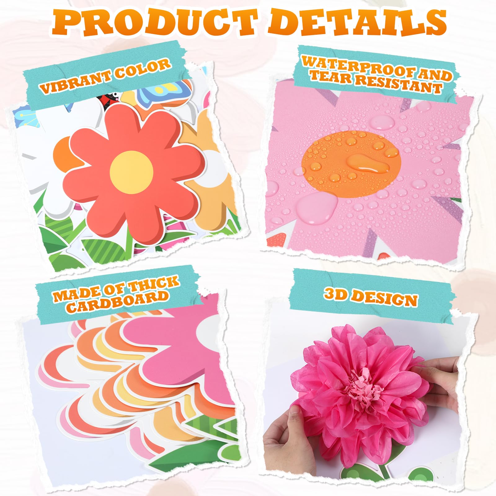 Snapklik.com : ZOIIWA Spring Bulletin Board Decorations When We Learn ...