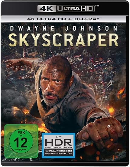 SKYSCRAPER - MOVIE [4K Ultra-HD + Blu-ray] [2018]: Amazon.co.uk: DVD ...