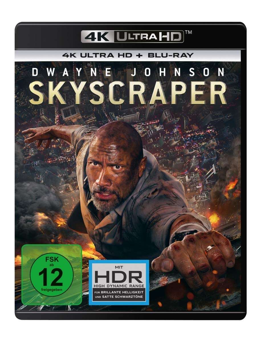 Skyscraper (4K Ultra-HD) (+ Blu-ray 2D): Amazon.it: Johnson, Dwayne ...