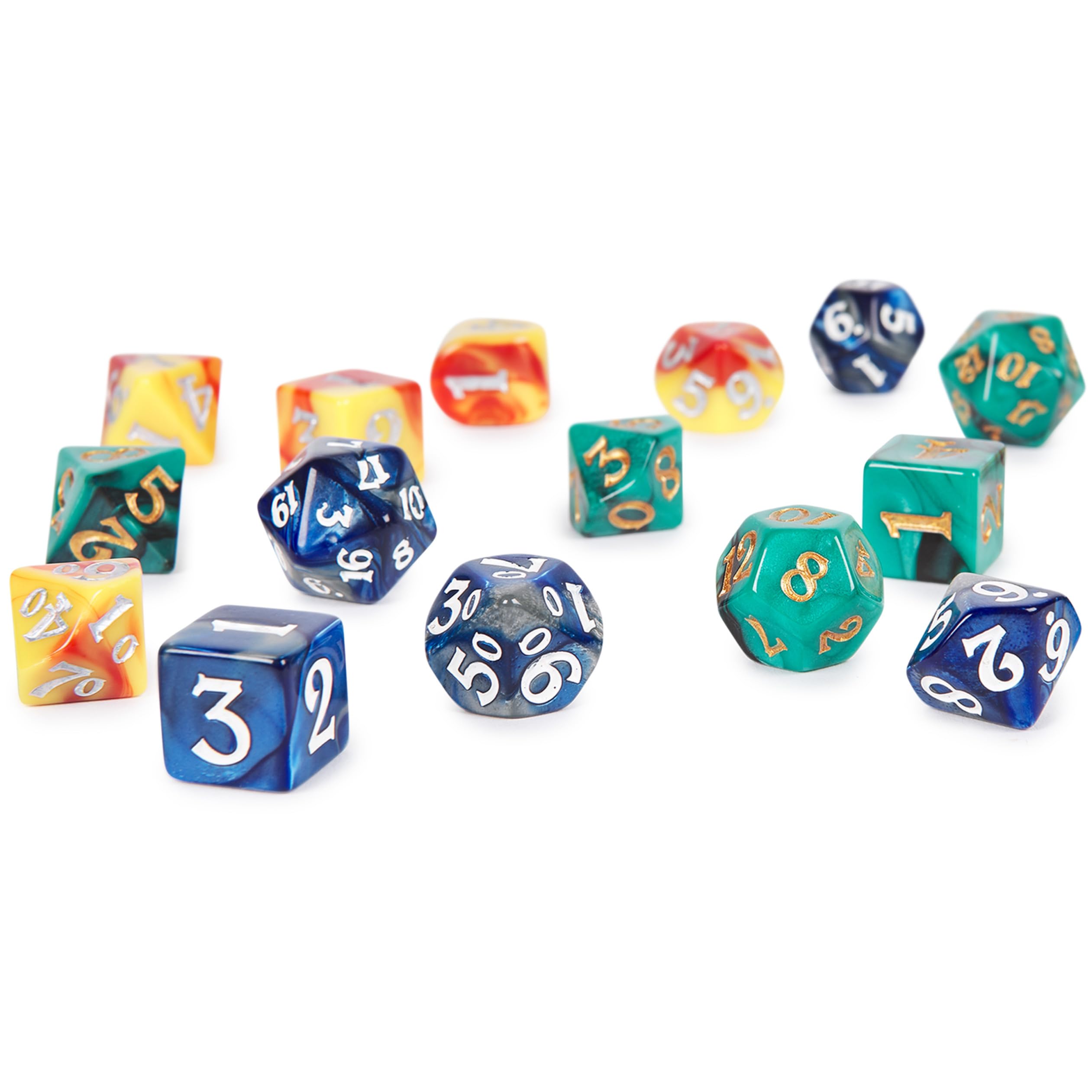 Dungeons And Dragons Gifts Wiz Dice Series III Polyhedral Dice Set ...