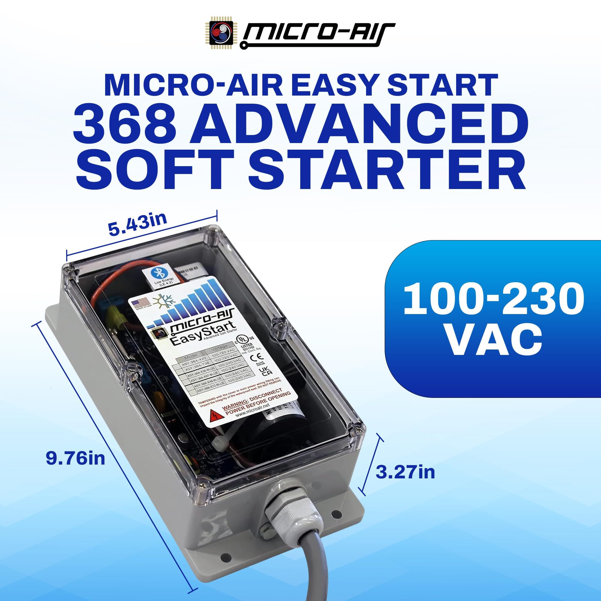 Snapklik.com : MICRO-AIR EasyStart 368 Advanced Soft Start Kit For Home ...